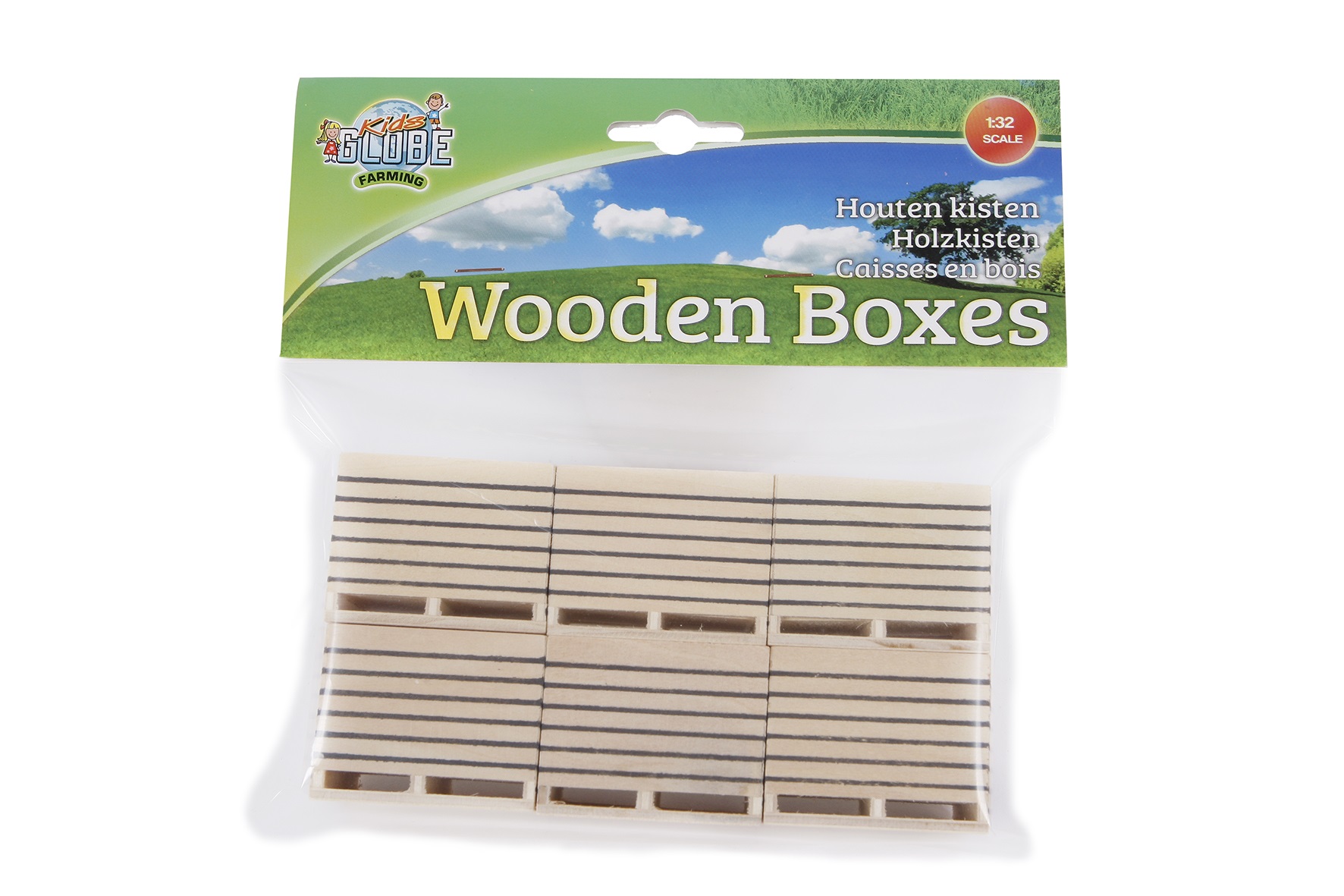 Wooden potato boxes 6 pieces – KidsGlobe